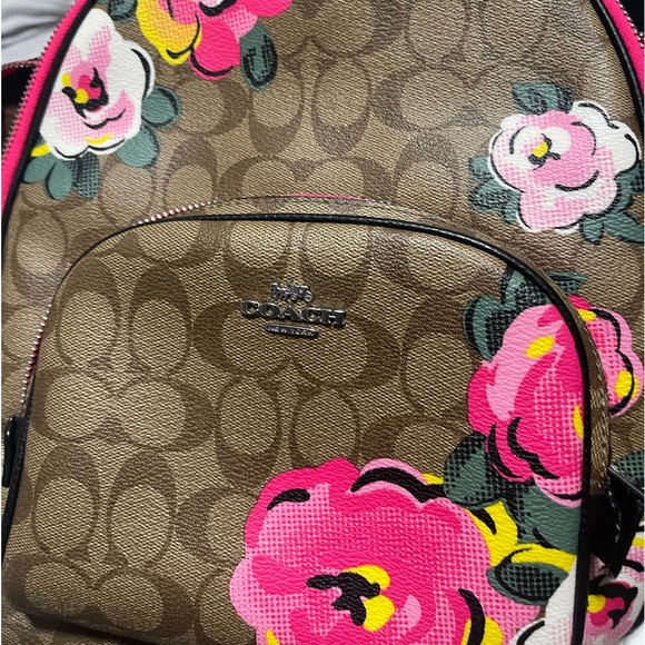 Coach | Bags | Coach Floral Backpack | Poshmark